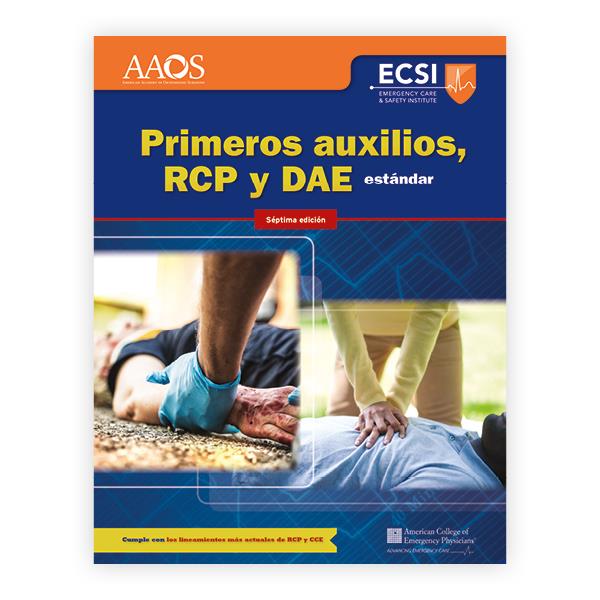 Primeros auxilios, RCP y DAE estandar
