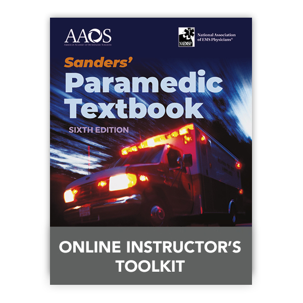 Sanders' Paramedic Textbook Online Instructor's ToolKit: 9781284291636