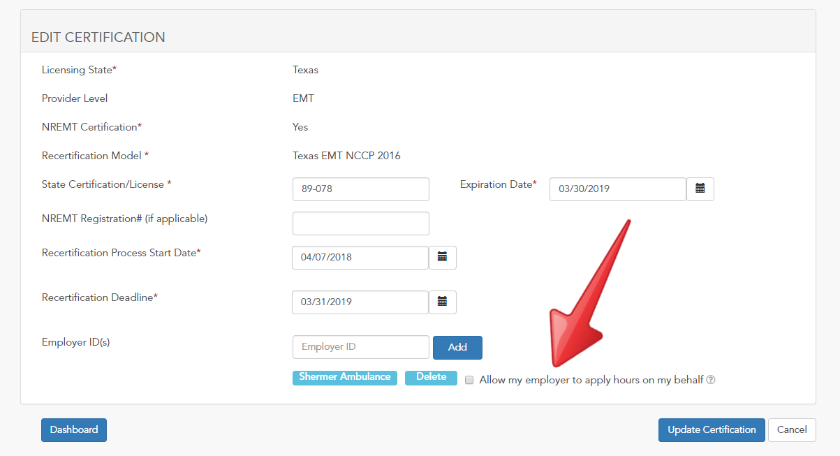 Recert Digest: Enhanced Ability for Employers and Employees to Apply CE ...